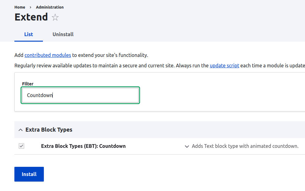 Creating new EBT modules | Drupal Book